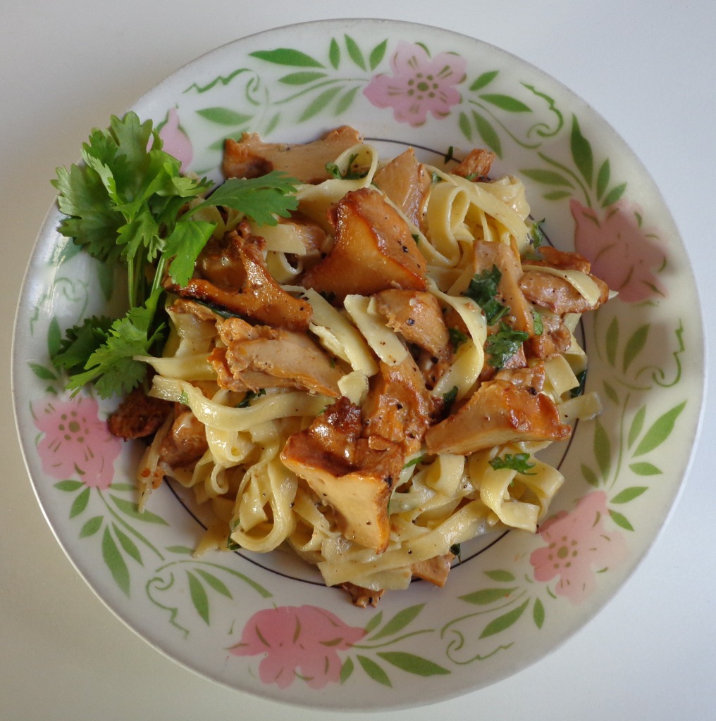 Tagliatelles aux girolles | The Everyday French Chef