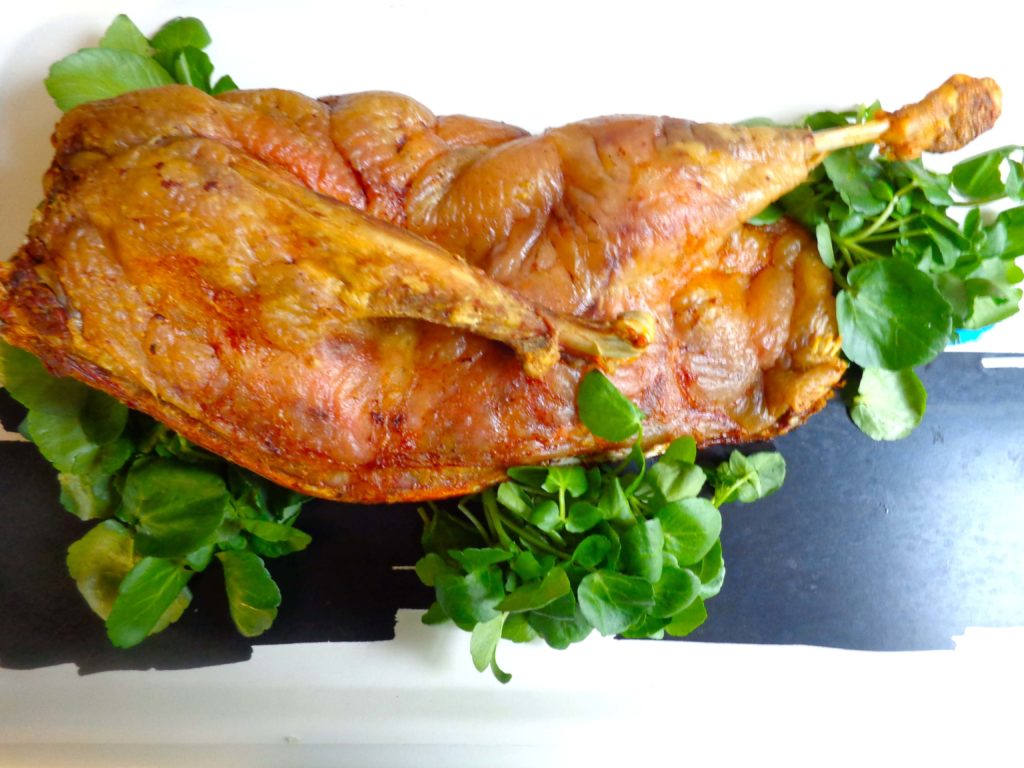 Oie rôtie de Noël | The Everyday French Chef