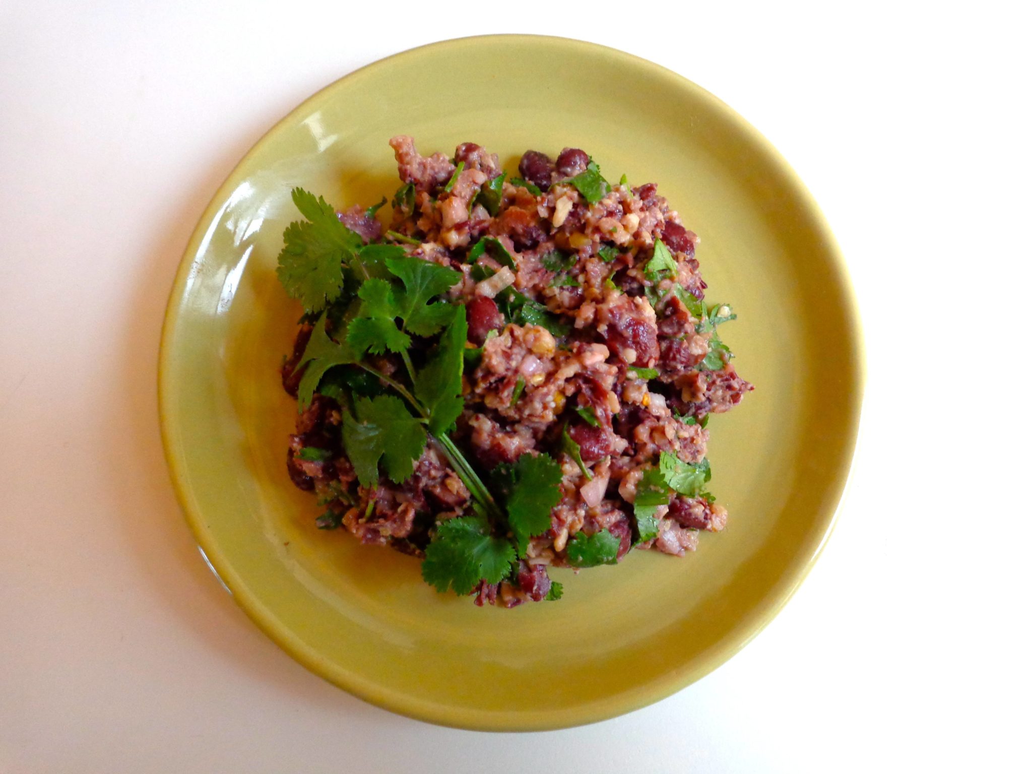 Salade de haricots rouges aux noix | The Everyday French Chef
