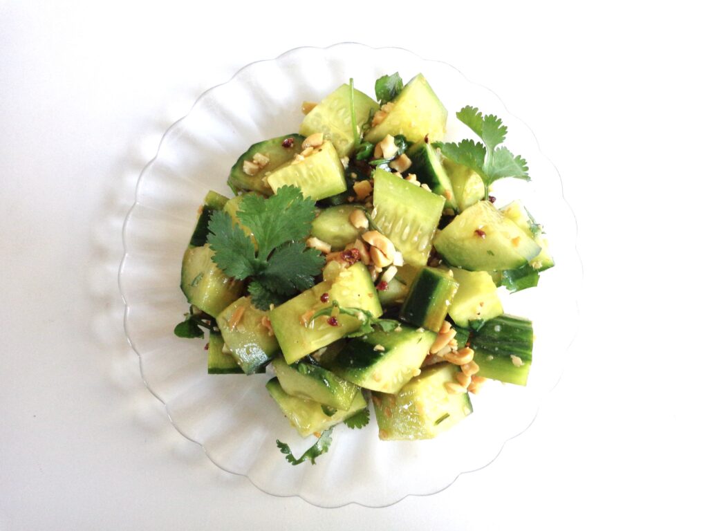 Salade de concombre sichuanaise | The Everyday French Chef