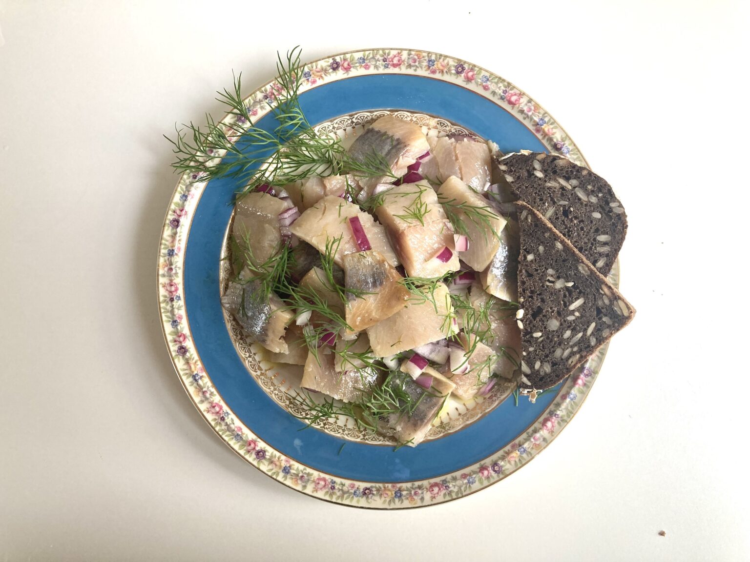 Salade de hareng fumé | The Everyday French Chef